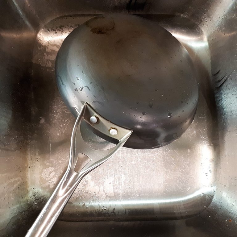 Frying-Pan-Handle Face | Traditional Iconoclast